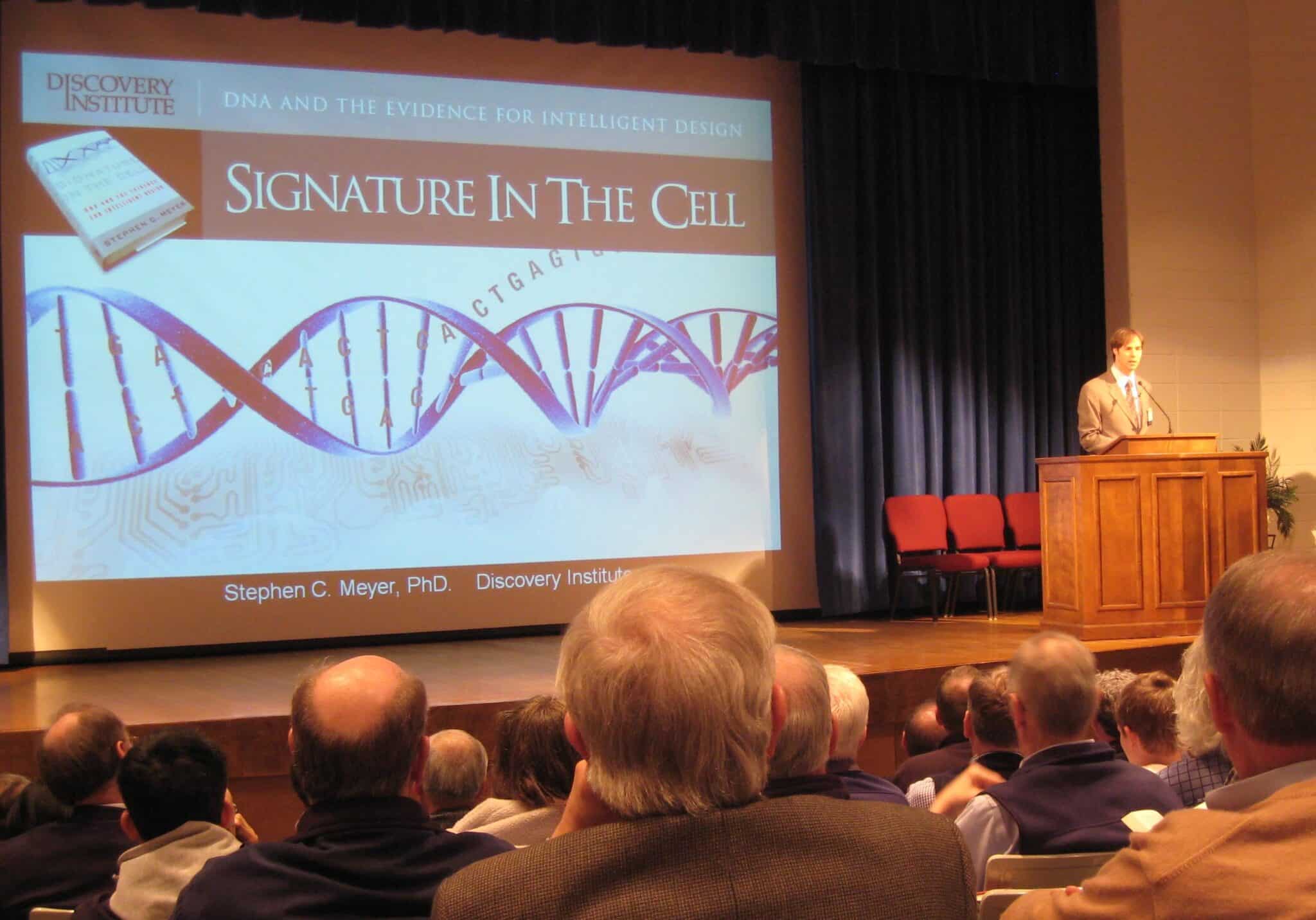 Stephen Meyer Presents Signature in the Cell at Free Event in Southern ...