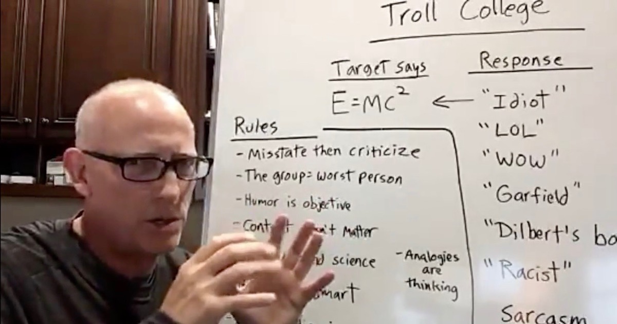 Scott Adams Explains: How to Be an ID Critic | Science and Culture Today