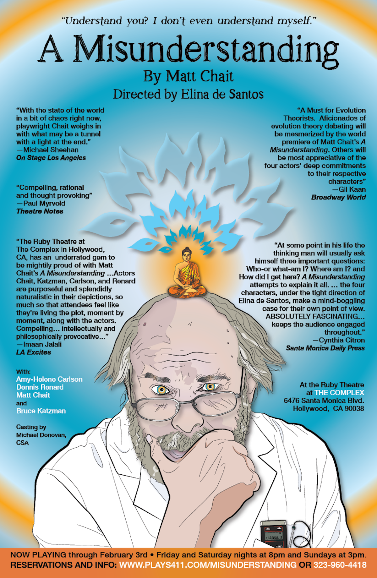 Darwin Doubting Playwright Matt Chait Returns to the Hollywood Stage ...