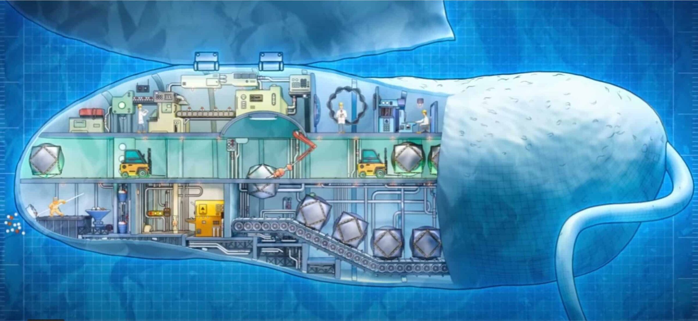 Model Cell Visualized as a Compact Factory | Science and Culture Today